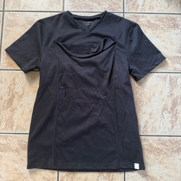lalabu | Shirts | Lalabu Dad Shirt Mens Xl Black Kangaroo Pouch Baby ...